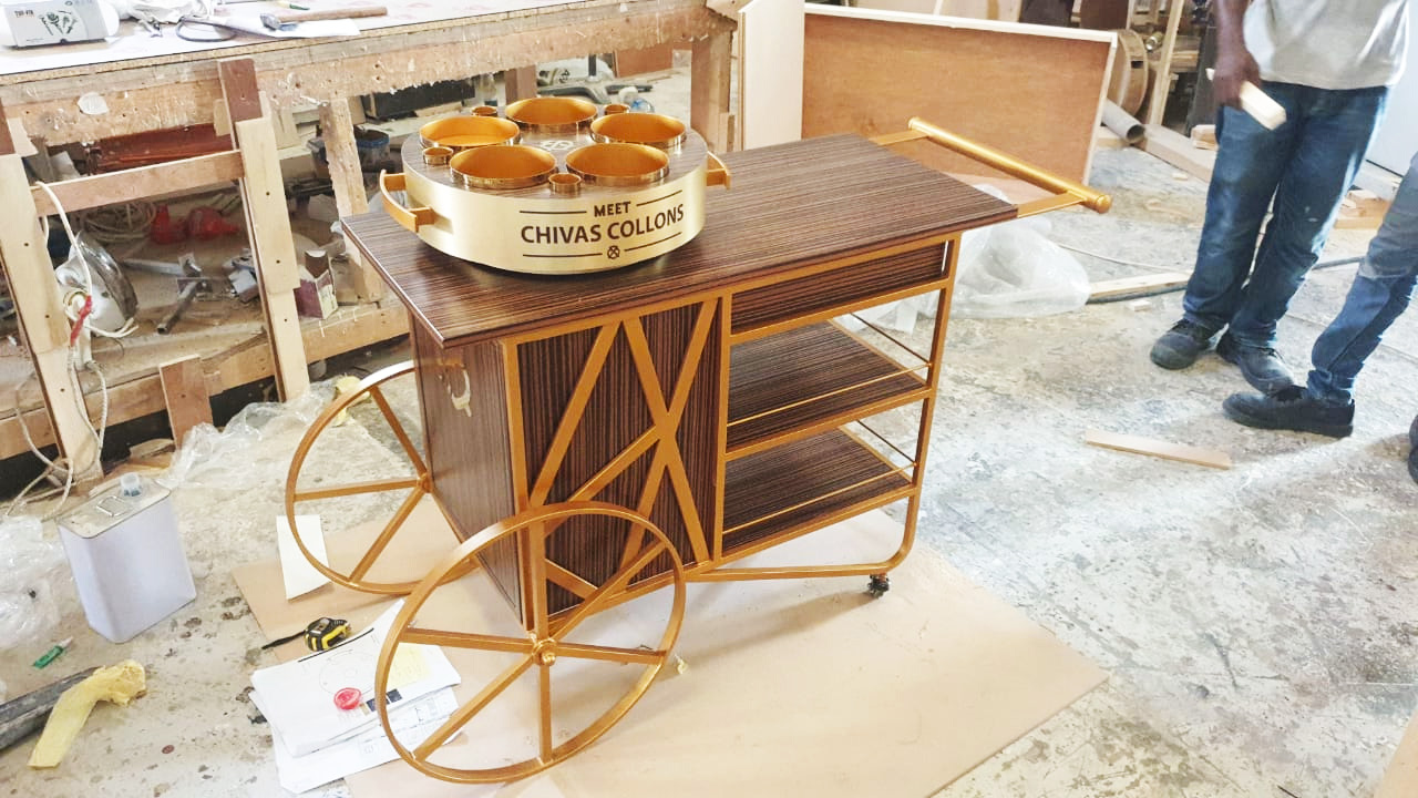 Chivas Custom Displays - BF Interiors