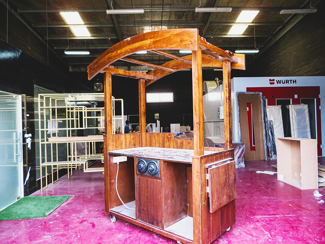 Coffee Drop Kiosk - BF Interiors