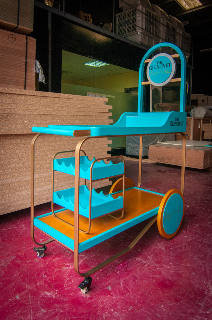 Glenlivet Custom Displays - BF Interiors