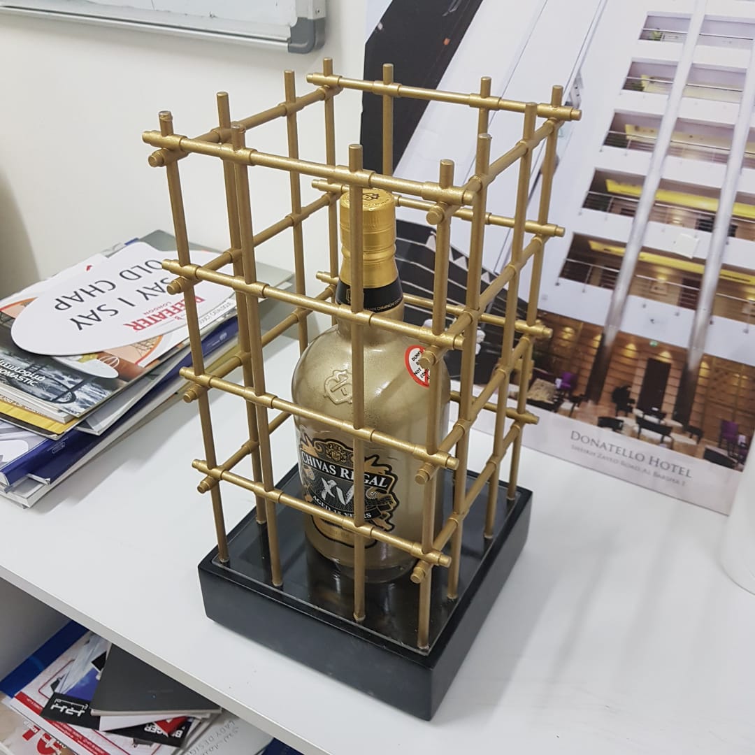 Metal Cage Display - BF Interiors