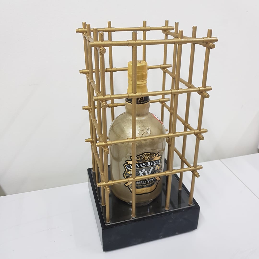 Metal Cage Display - BF Interiors